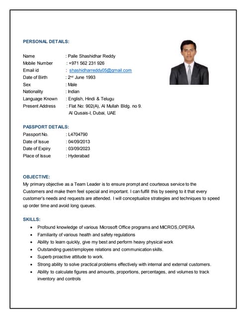 irshad cv 1 | DOCX