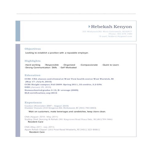 Corbin Resume | DOCX