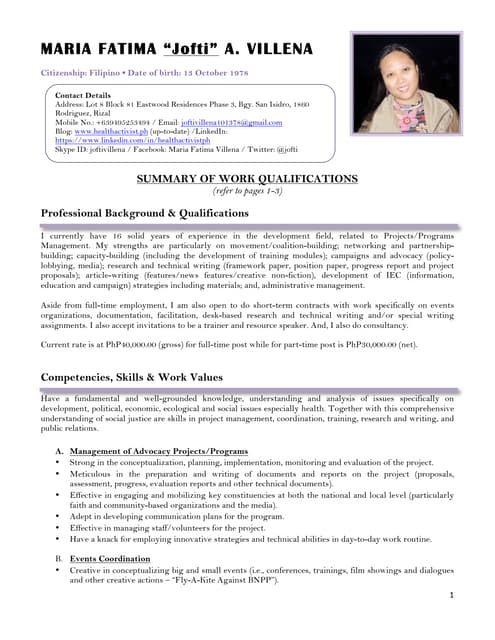 Godwin's cv | PDF