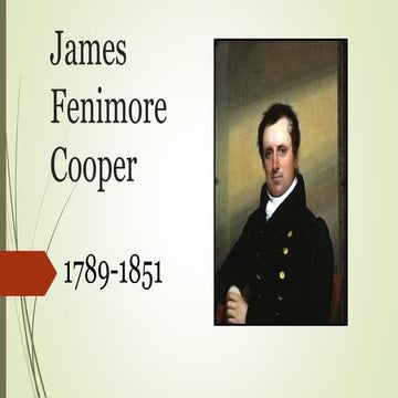 James Fenimore Cooper | PPTX