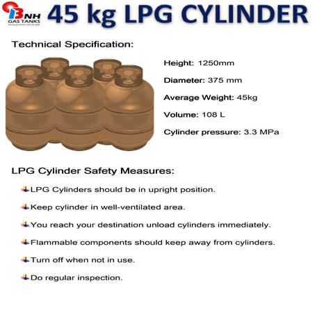45 kg lpg cylinder | PDF