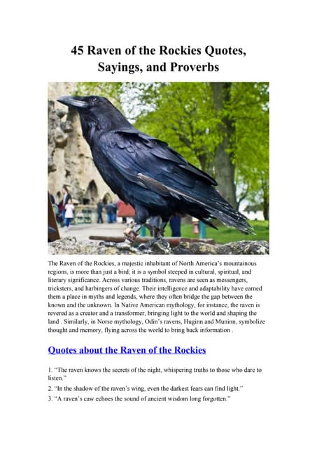 42 Rook Quotes, Sayings, and Proverbs.docx