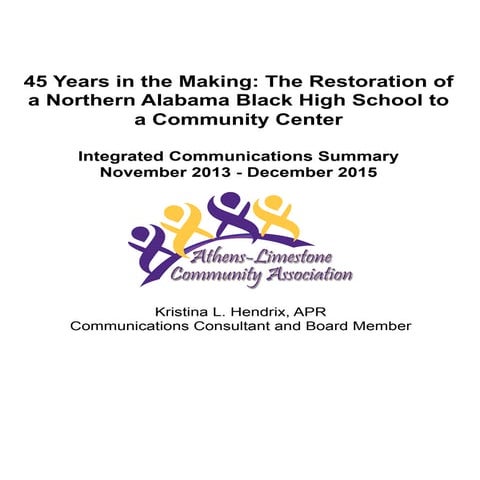 45 Years in the Making: Pincham-Lincoln Center Grand Opening | PDF