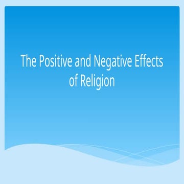 POSITIVE AND NEGATIVE EFFECTS OF RELIGION.pptx
