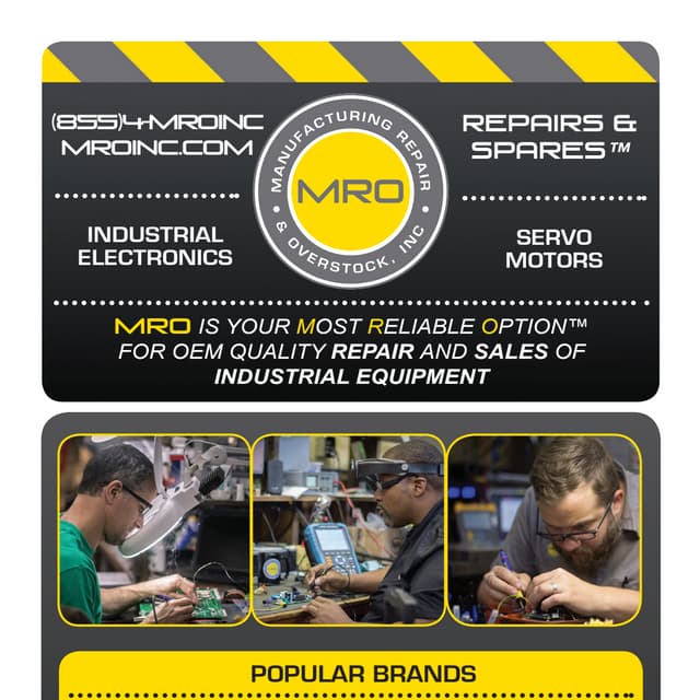 MRO Rack Card | PDF