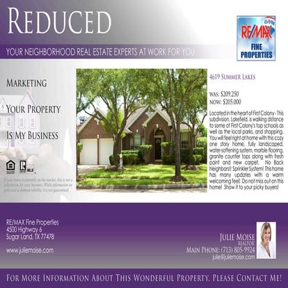 4619 Summer Lakes | PDF