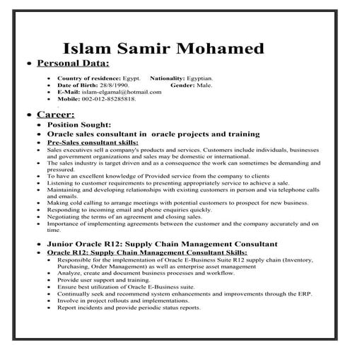 Samer CV | PDF