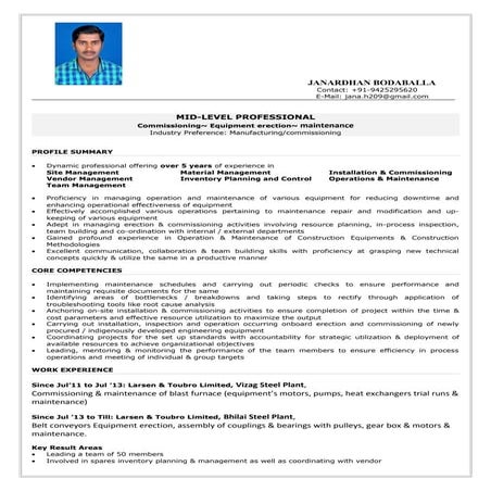 Jana Resume Updated | DOC