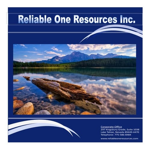 Reliable One Resources Brochure_7.22.15 Revised | PDF