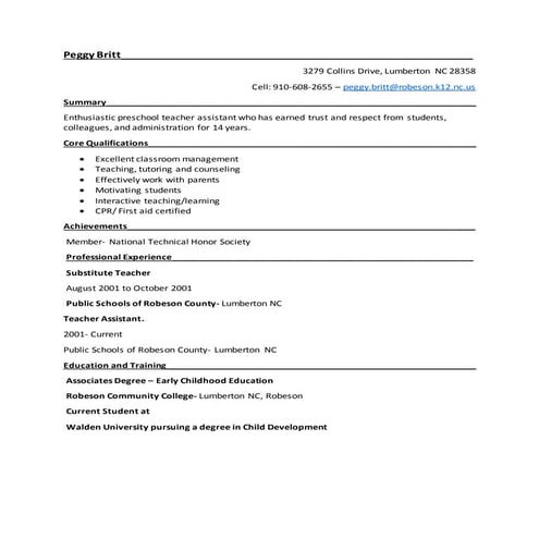 resume | DOCX