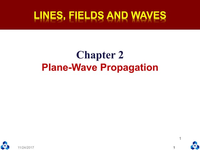 Chapter 4 Plane Wave Propagation Pdf Pdf