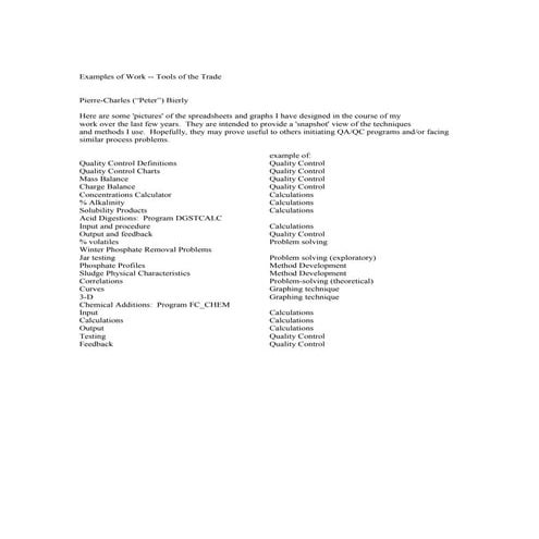 Tools of the Trade | PDF