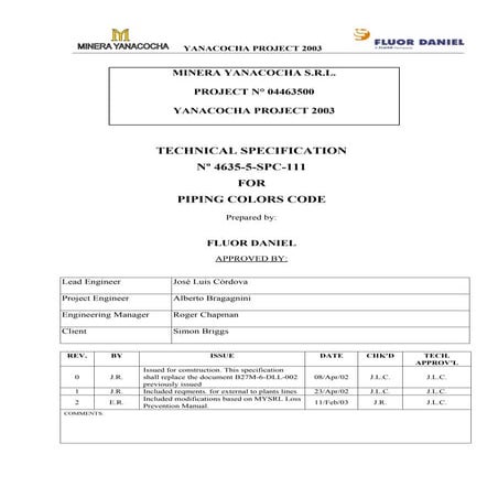 4635 5-spc-111-2 piping colors code | PDF