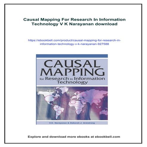Causal Mapping For Research In Information Technology V K Narayanan | PDF