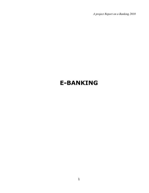 online banking system | PDF