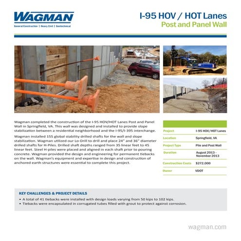 I-95 HOV HOT Lanes | PDF