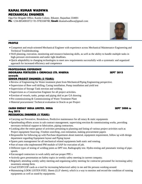 Babu resume. | PDF | Business | Business and Finance