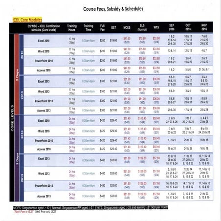 ICDL Advance Modules | PDF