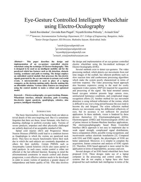 Eye gaze communication | PPTX