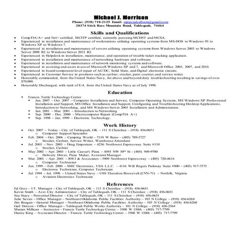 Resume - 05-23-2015 | PDF