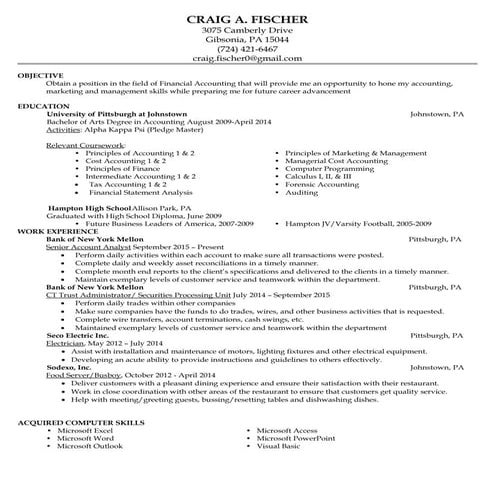 Business Cover Letter:Personal Statement | DOCX