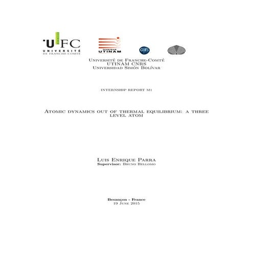 Three level atom OTE systems | PDF