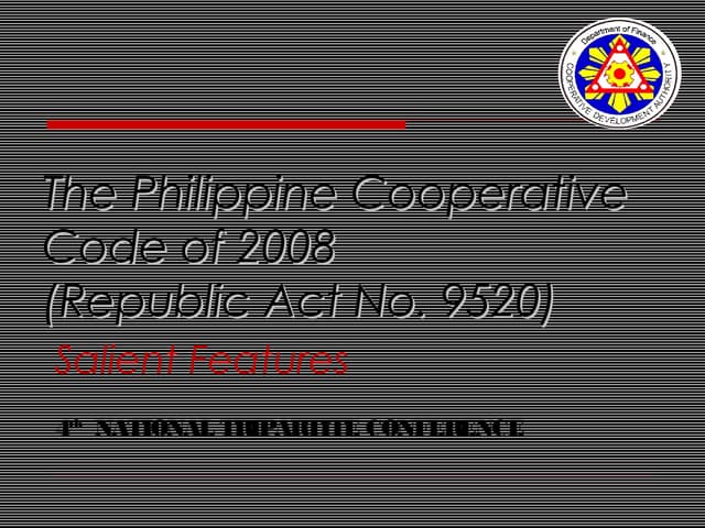 Implementing Rules and regulations of RA 9520 | PPT