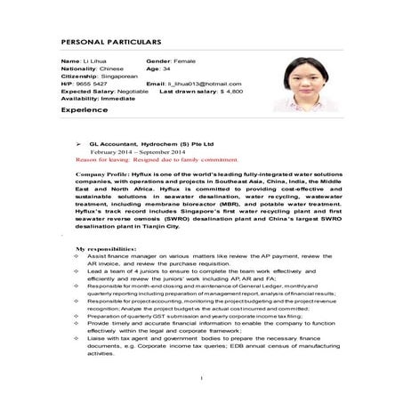 Lihua_li_resume_Updated | DOCX