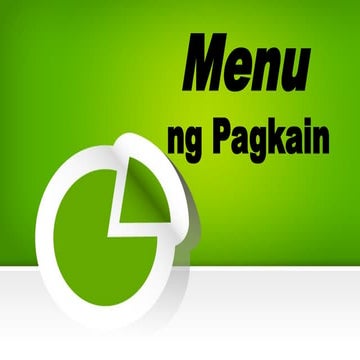 Piling Larang sa Filipino MENU NG PAGKAIN.pptx