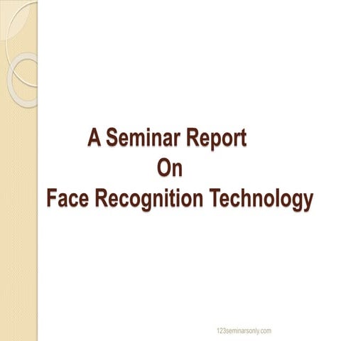 Face Detection(NK) facial detection -- is an artificial intelligence (AI) based computer | PPTX