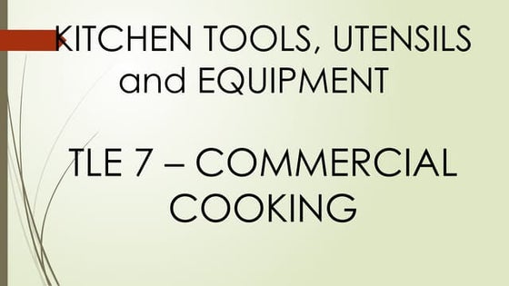 cookery 7 Identify kitchen tools, utensils and equipment in the kitchen.pdf