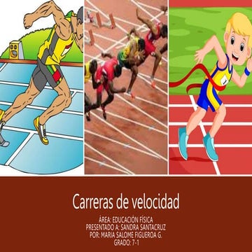 100 METROS, 200 METROS Y 400 METROS | PPTX