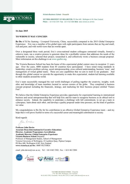 Participant Letter of Commendation 22 | PDF