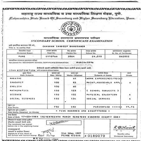 10th_Mark_sheet | PDF