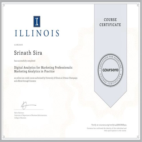 Coursera Certificate Course 2 | PPT