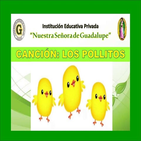 46 cancion los pollitos | PPTX