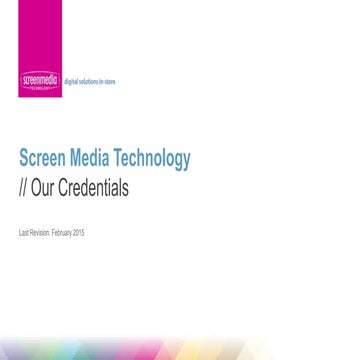 SMT_Credentials_2015 | PPT
