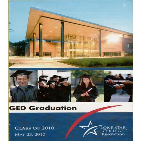 GED Graduation | PDF | Graduation | Personal Celebrations & Life Events
