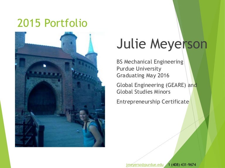 engineering portfolio