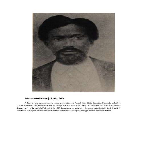 Famous African Americans | PDF
