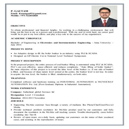 Gautam Resume | DOCX