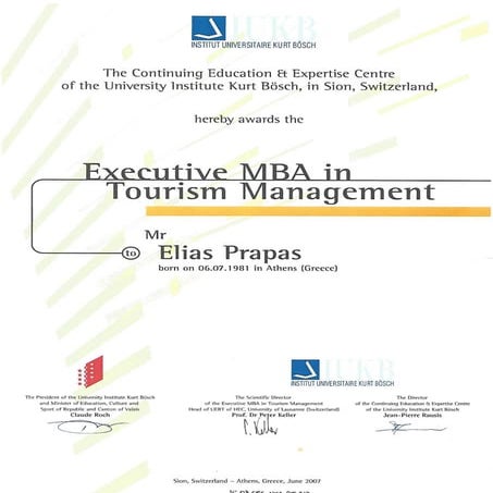 Executive MBA Diploma | PDF