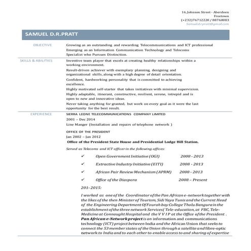 Samuel Pratt CV corret | DOCX