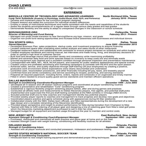 Chad_Lewis_Resume | PDF