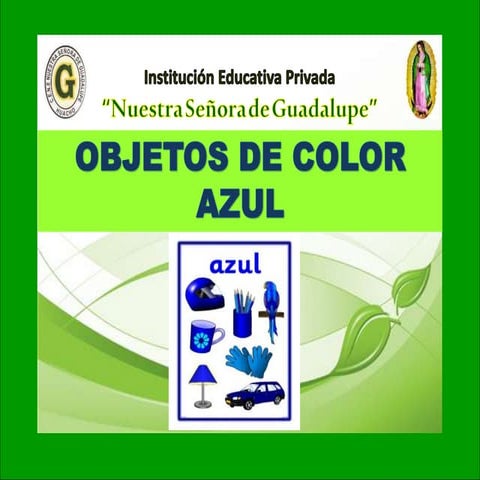 46 objetos de color azul | PPTX