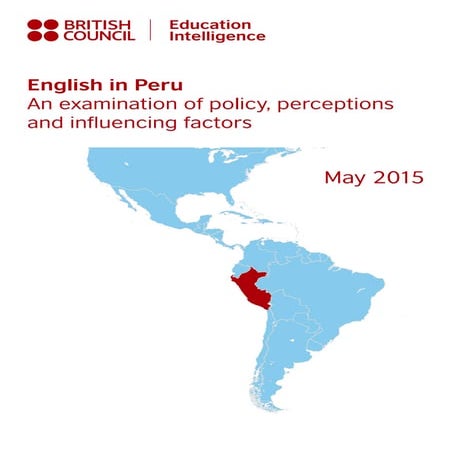 El idioma inglés en Perú | PDF