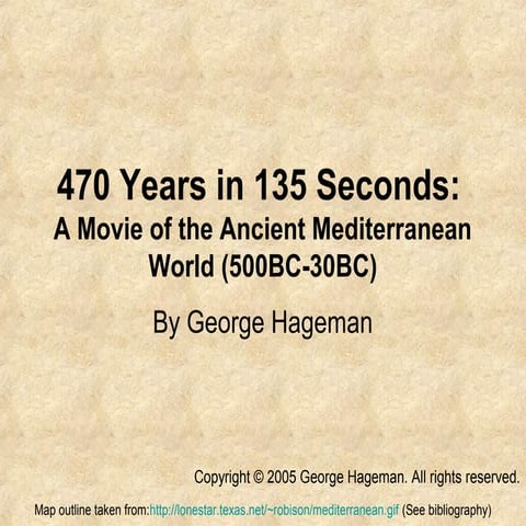 470 Years in 135 Seconds | PPT