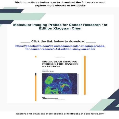 Molecular Imaging Probes for Cancer Research 1st Edition Xiaoyuan Chen ...