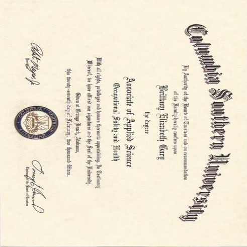 CSU diploma | PDF