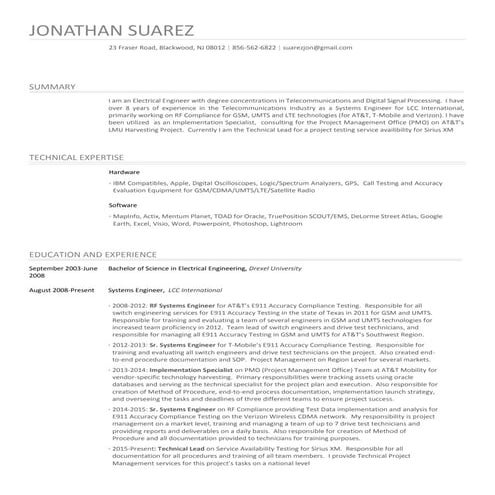 tom dirlam resume 2016 | DOCX